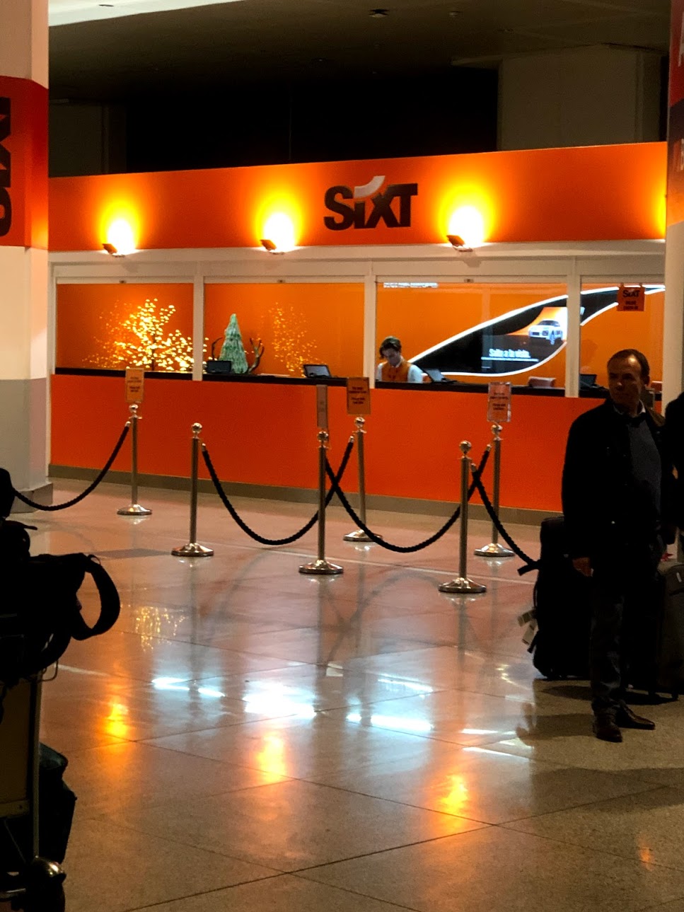 SIXT Car Rental at Malaga Airport (AGP)
